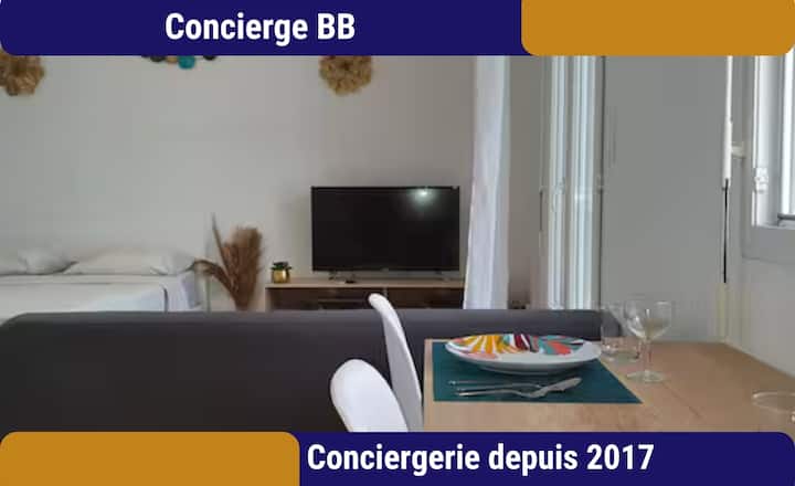 Amn - Studio Calme à Deux Pas D’un Parc + Parking - Castelnau-le-Lez