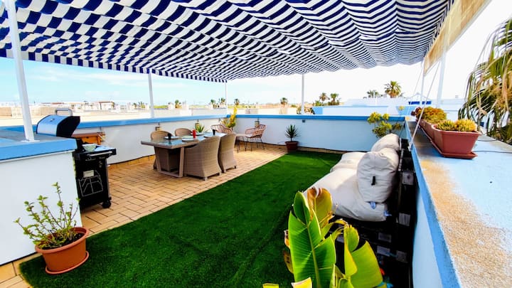 ÁTico A 300m De La Playa Con Piscina Costa Ballena - Chipiona