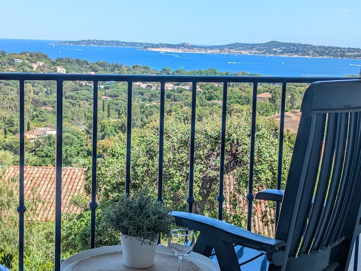 3 Pièces Clim Vue Mer Les Restanques - Grimaud