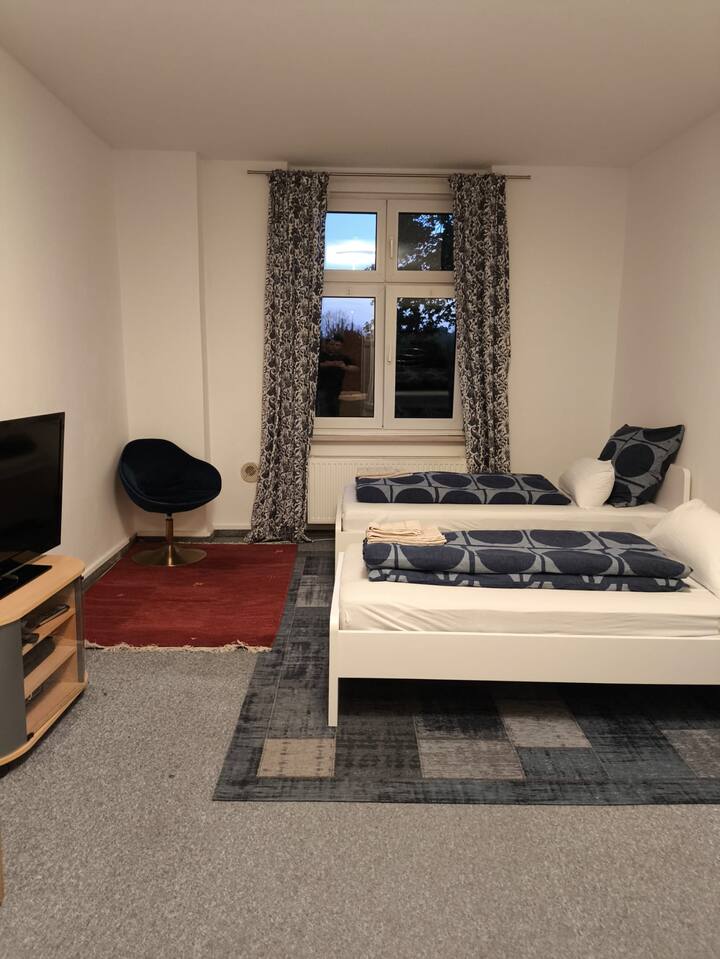 Gemütliche Große Wohnung Mit Balkon, 3 Br, 104qm - Düsseldorf