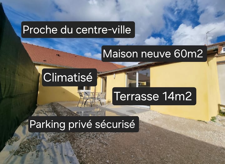 Maison 700m Centre-ville - Auxerre
