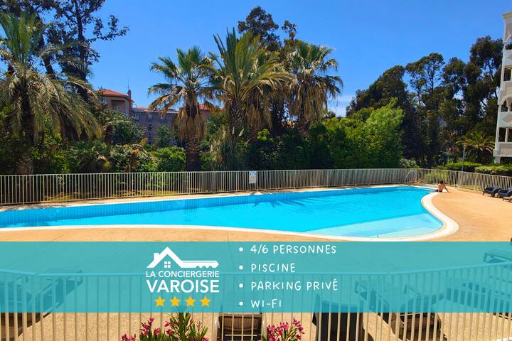 Victoria / Piscine / Clim / Parking Privé / Wifi - Hyères