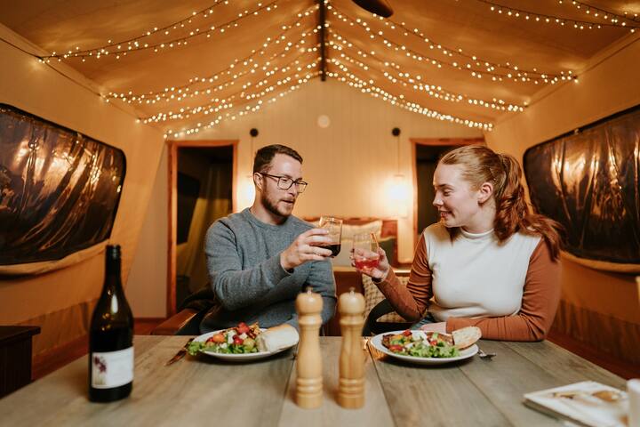 Romantic Glamping – Bbq Firepit & Outdoor Bath - Blue Mountains