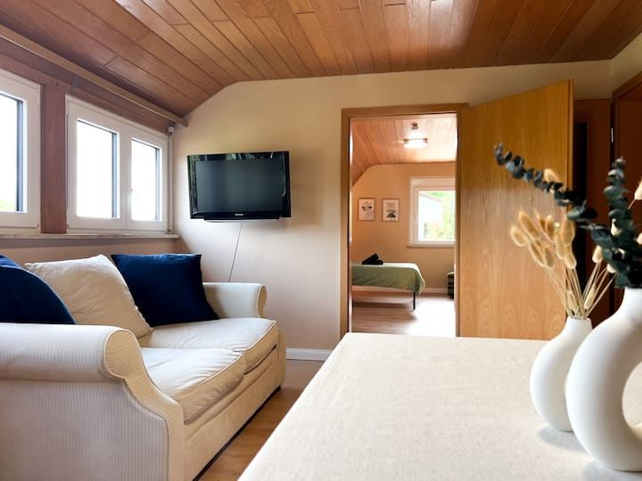 Boho Loft For 5 Pax/3 Br • Retro Charm • Hohenlohe - Schwäbisch Hall