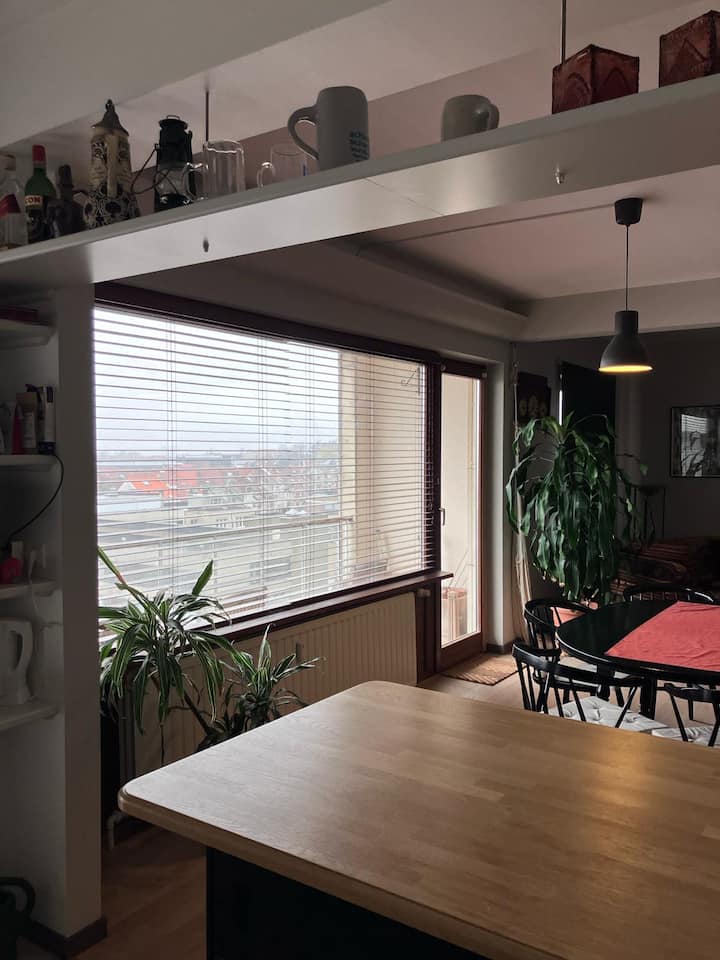 Ue-schuman 1ch 85m² Parking +Terrasse + Belle Vue - Woluwe-Saint-Pierre