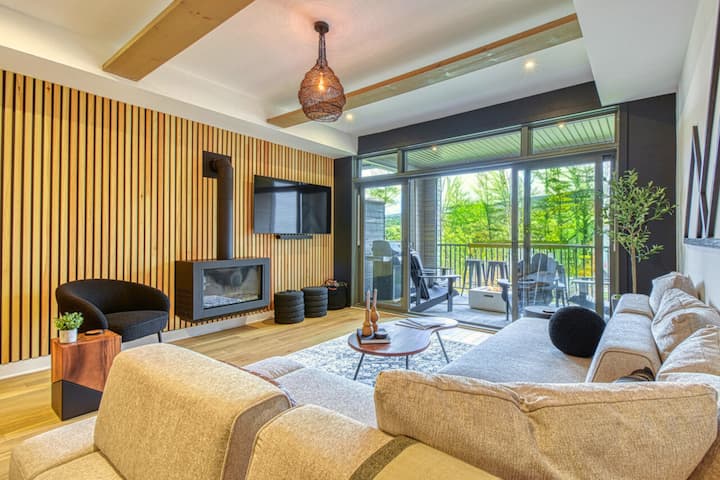 Alpinhaus Tremblant - Modern Condo By Ski & Golf - Mont-Tremblant