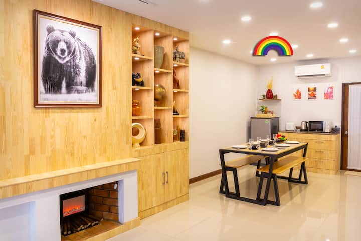 New/4br/cozy Stay/kitchen/walkable  Shops/@nimman - Chiang Mai
