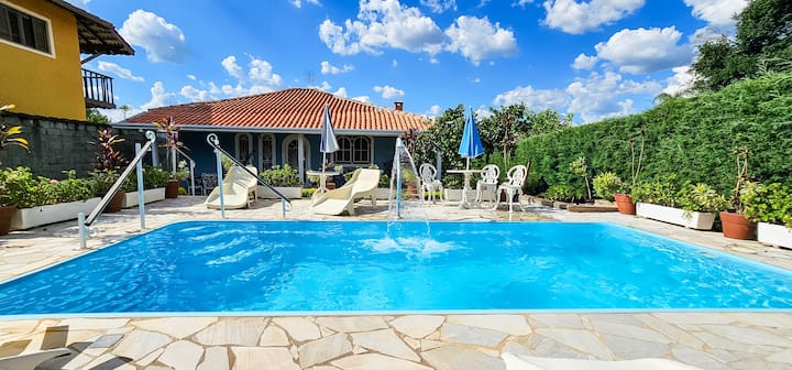 Refúgio Em Atibaia/piscina /Próx De Tudo! - Atibaia