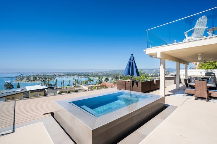 Stunning Bay Views! Luxury Outdoor Living | Hottub - Miramar - San Diego