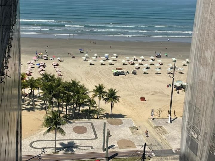 Apartamento Pé Na Areia - Praia Grande