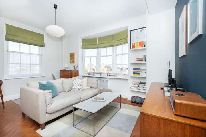 Bright 1br Apt, 1min To Tube & Kensington Gardens - London