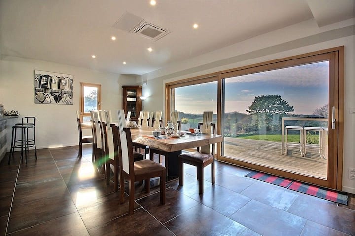 Maison Contemporaine Aux Grands Volumes Proche Mer - Plougrescant