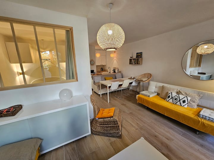 Cosy Appartement Derrière Le Port Proche Plage - Plage de Hyères