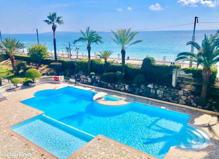 Palmazur-beau 3p Vue Mer&piscine - Cannes