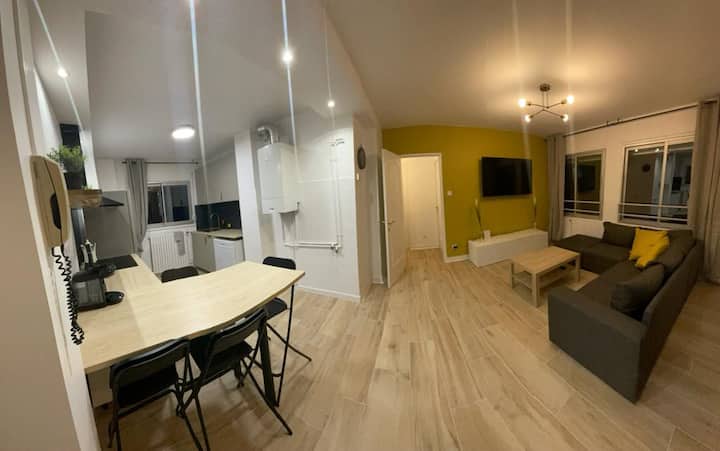 Nouvel Appartement Rénové Dijon-gare - Longvic