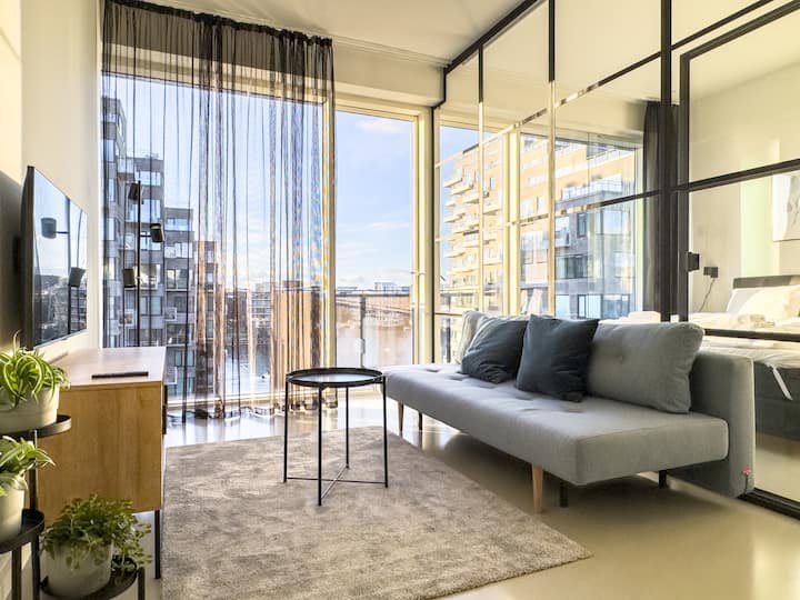 Chic Atelier With Breathtaking Waterfront - Copenhaguen