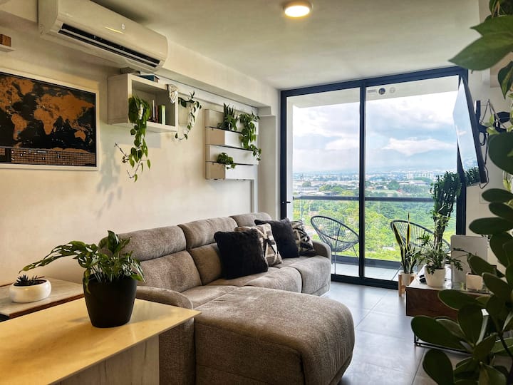 A/c. Free Parking. Coworking Space. Gym. Pool. - San José, Costa Rica