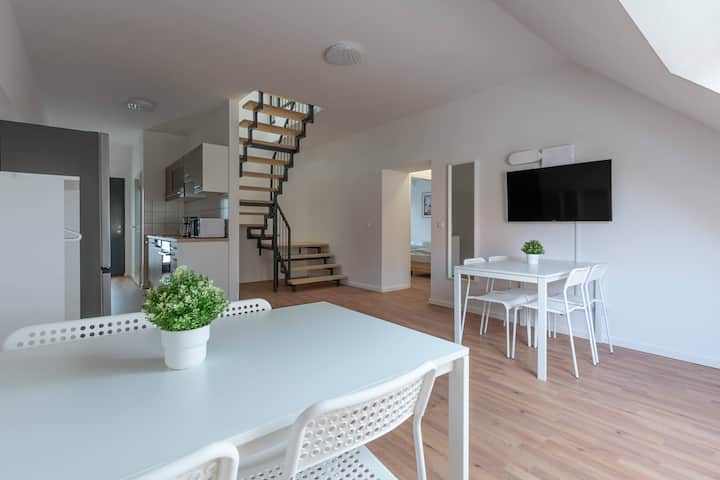 T&k Apartments - 4 Zimmer Maisonette - 3 Og Apt. 5 - Duisbourg