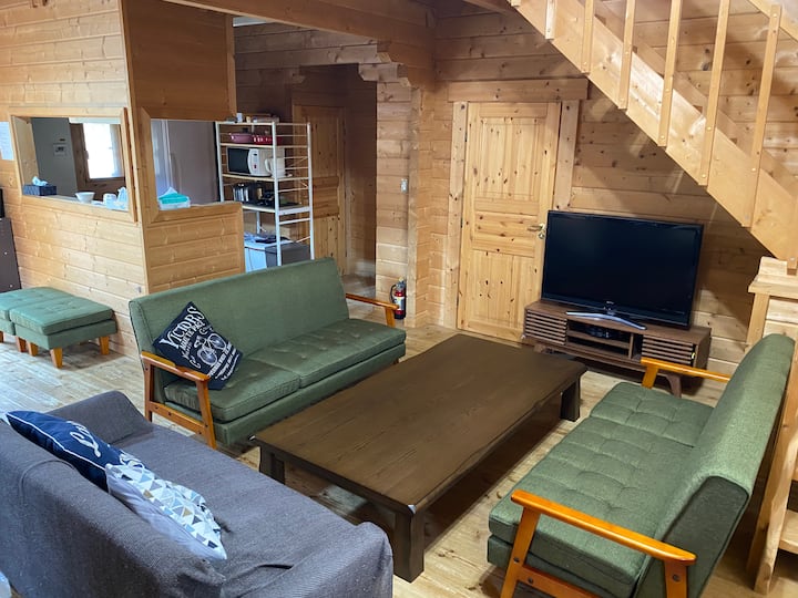 一棟貸し切りログハウス！屋根付きBbq場完備！ - Izunokuni