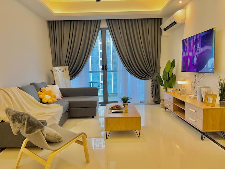 R&f @ Sereneseaview Lv28 3bedroom Retreat 12-16pax - Johor Bahru