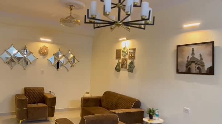 3bhk Luxury Newest Fully Furnished Flat - Hyderabad