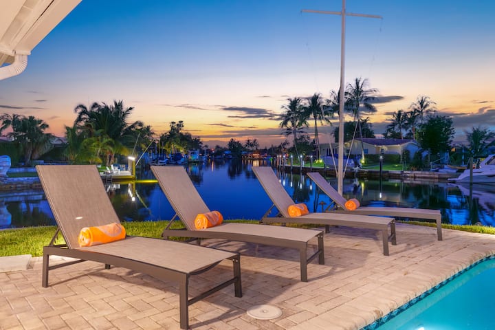 Waterfront Villa W/view, Heated Pool & Boat Rental - Pompano Beach, FL