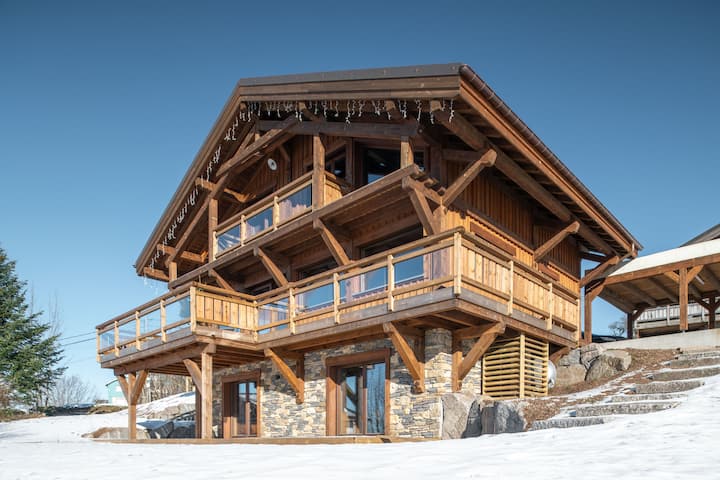 Gérardmer-chalet "Gaston",vue Lac, 12p - La Bresse