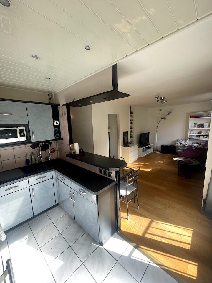 Appartement 6 Invités à 25 Min Du Centre De Paris - Cachan