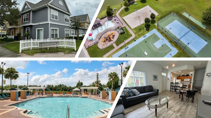 4 Bedroom 3 Bathroom Villas At Seven Dwarfs 8-107 - Kissimmee, FL