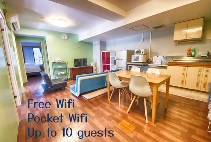<Up To 10ppl> 8 Min Walk Akihabara Big Entire Apt - Akihabara