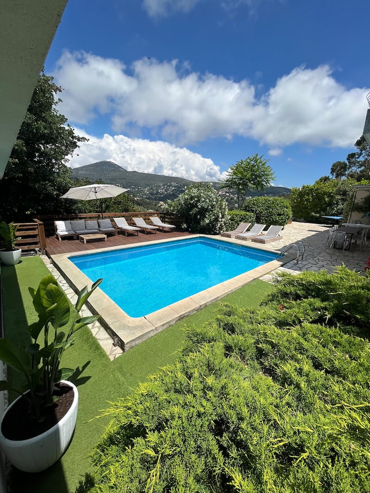 Appartement Dans Villa-piscine Chauffé Et Jacuzzi - Nicea