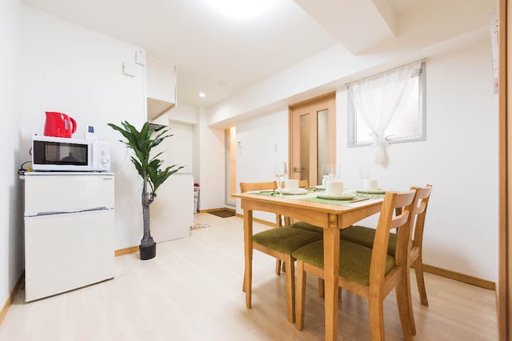 4min To Higashi-shinjuku#3br 1lr#max8ppl#wifi#49m² - Shinjuku