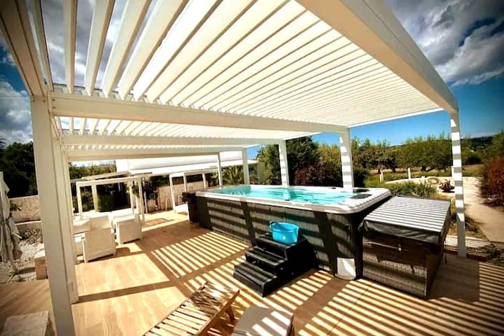 Villa Nirya, Unique Trulli-resort Pool, Spa, Bbq - Apulia