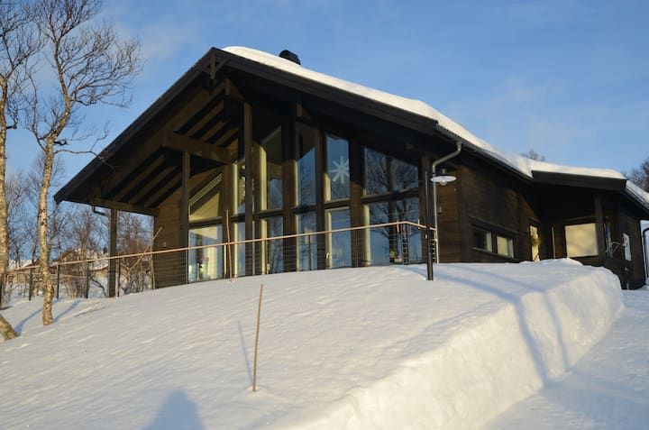Modern Fjällstuga Med Panorama - Suecia