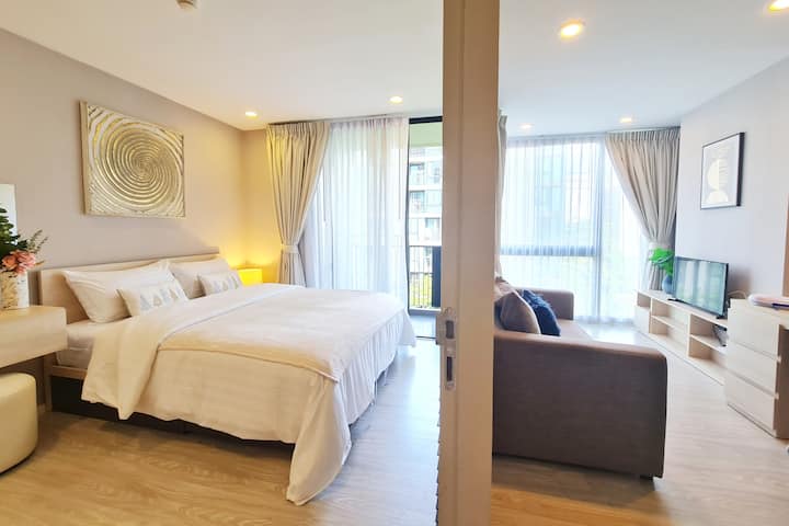 Cozy Apt @ Heart Of Nimman - San Sai District