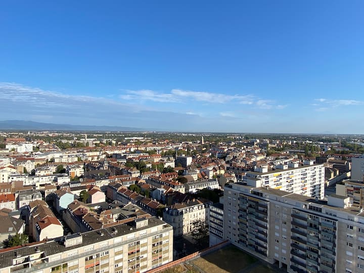 Cap Plein Ciel Au 20ème éTage / Hyper Centre - Mulhouse
