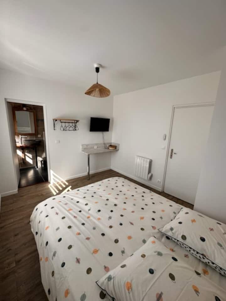 Chambre "Etoile", Lit Queen-size + Parking - Bazas