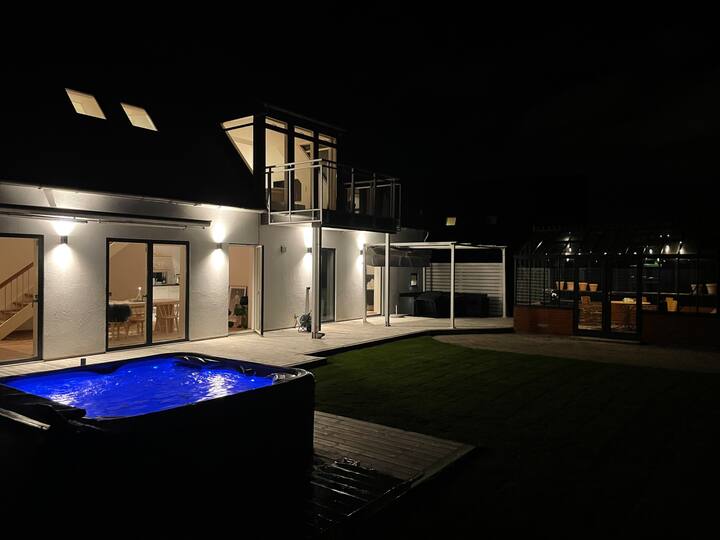 Modern Ljus Villa Nära Golfbana Och Hav - Trelleborg