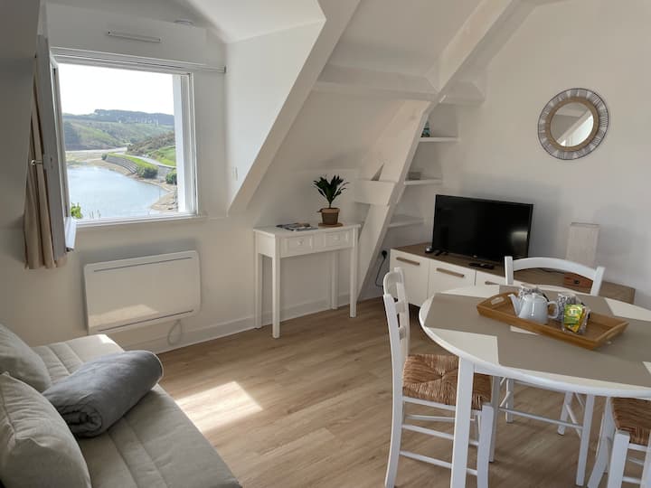 Appartement T2 Vue Mer Terrasse - Parking Privé - Sauzon