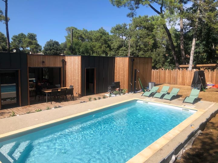 Maison Contemporaine En Bois De 2023 - Longeville-sur-Mer