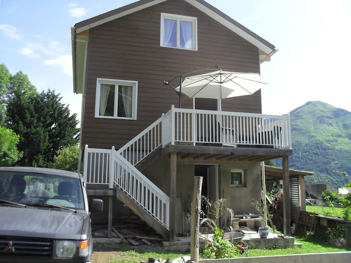 Laruns Cottage De L'arriutort En Bois 6 Personnes. - Laruns