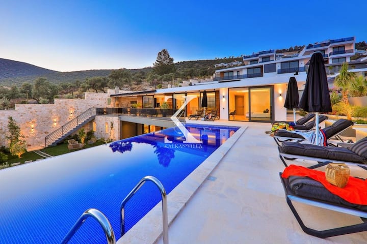 Villa Für 10, Kalamar, 5 En Suite Sz, Tischtennis - Kalkan