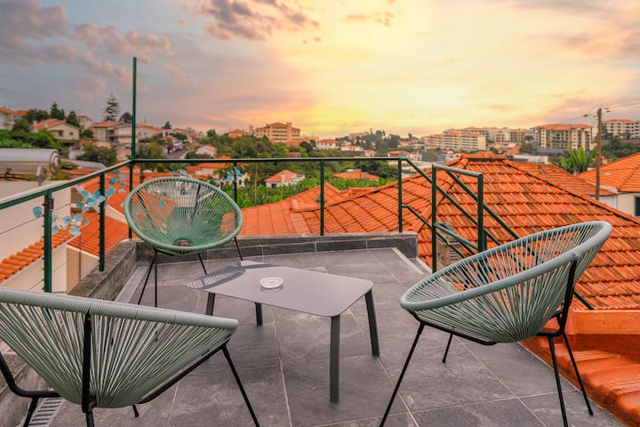 Cosy Suite W/ Terrace&netflix - Quintinha Boho - Đảo Madeira