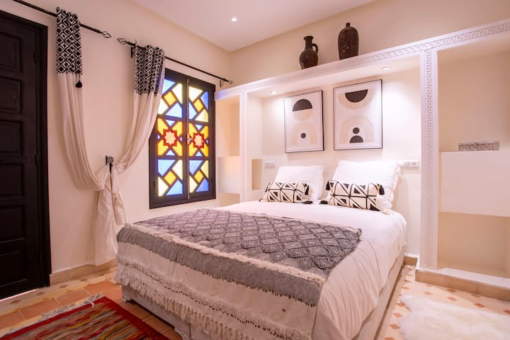 Chambre Riad, Piscine Double/triple, Wi-fi B&b (6) - Marrakesh