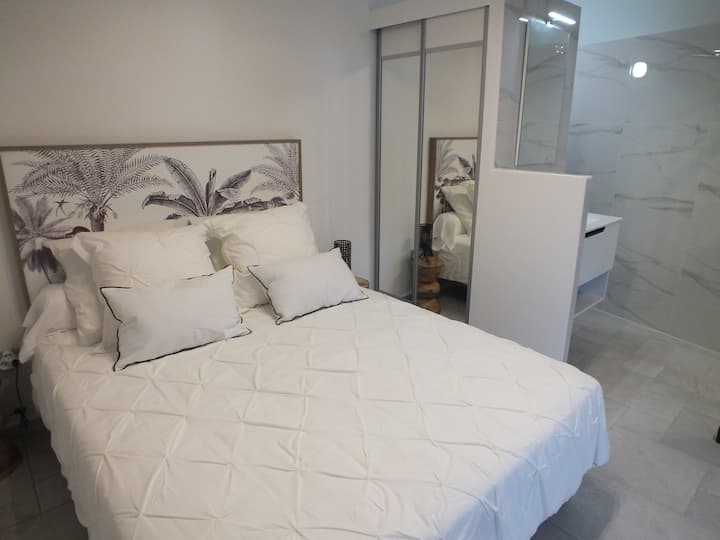 Chambre Corossol * Lit 160 - Guadeloupe