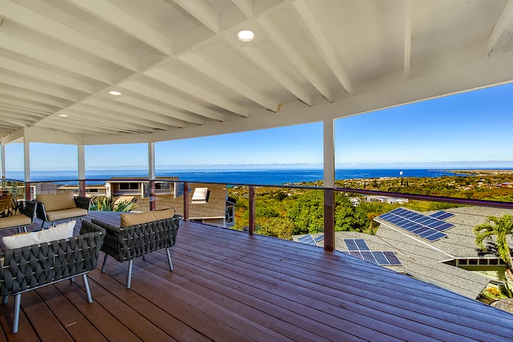 Kona Sunset - Entire Home - 3br/4bed/4.5ba/ac - Hawaii