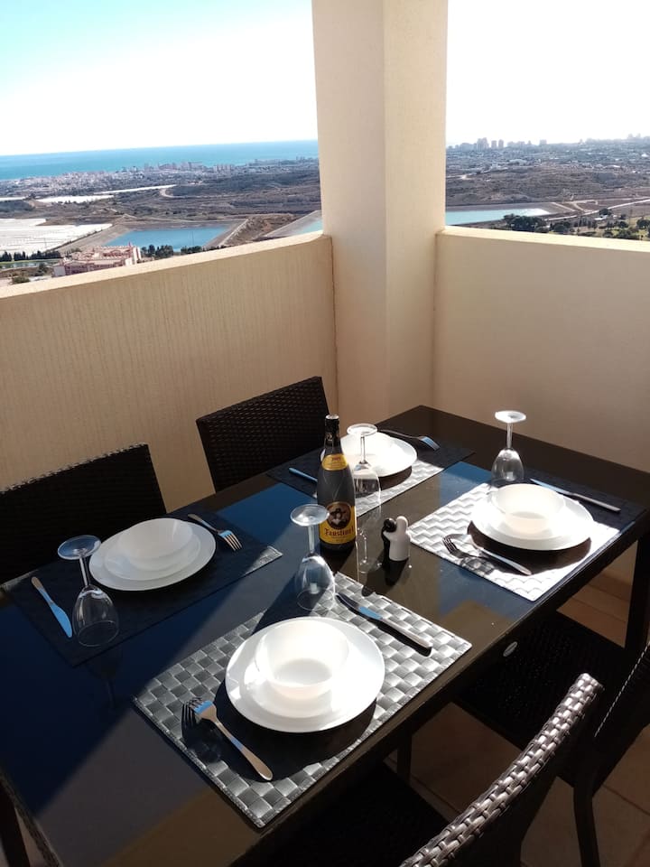 Appartement Hibiscus Vues Mer Et Golf Bonalba - El Campello