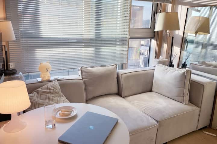 Cozy And Simple Interior House Near Lotte World - 남양주시