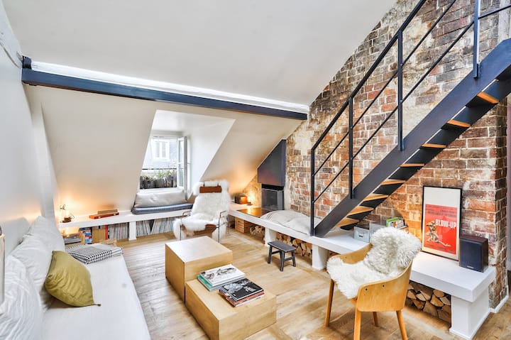Maison Sous Les Toits - Loft Duplex 5/6p - Paris