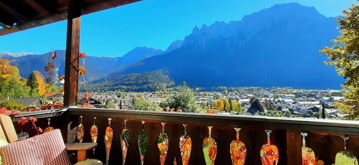 Schöne Aussicht Mittenwald - Mittenwald